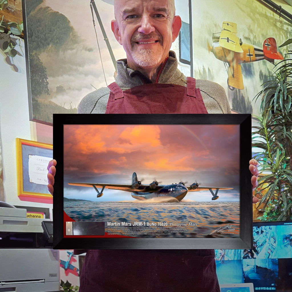 Martin JRM Mars U.S. Navy Flying Boat 'Philippine Mars' Relic Display