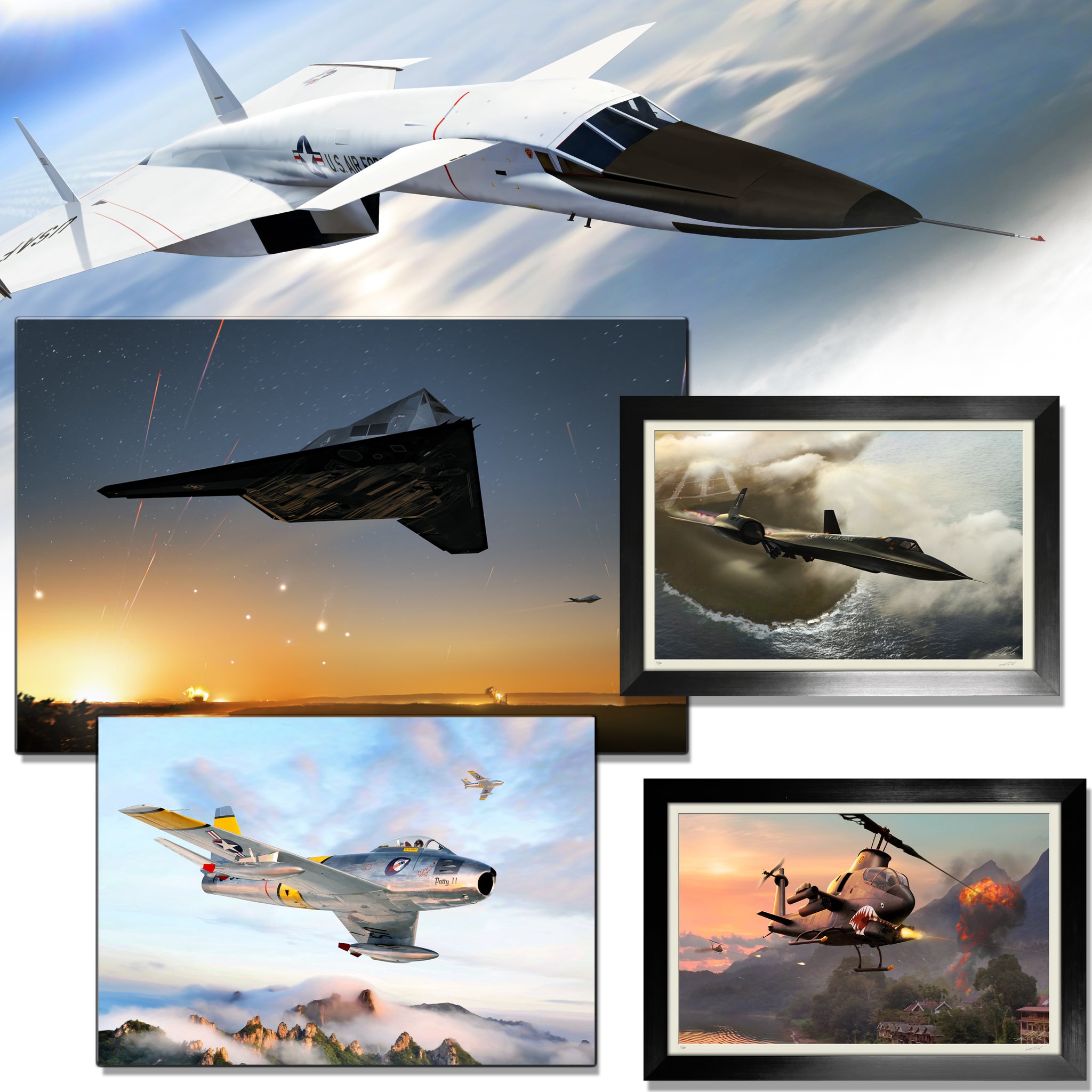 Aviation & Aircraft Relic Art | Airplane Paintings & Automotive Art