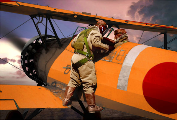 Japanese Ki-9 'Spruce' Watercolor